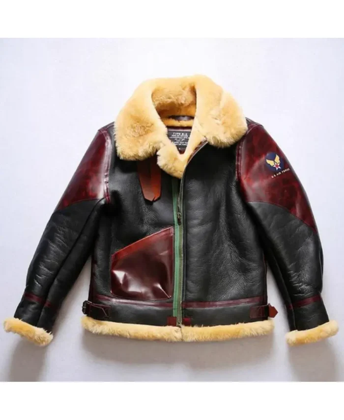 General Patton B-3 Shearling Flight Jacket | Trendy Leather Jackets