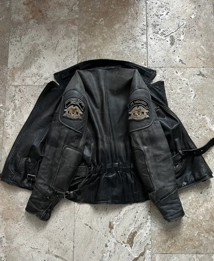 Harley Owner Group Vintage Black Biker Jacket | Trendy Leather Jackets