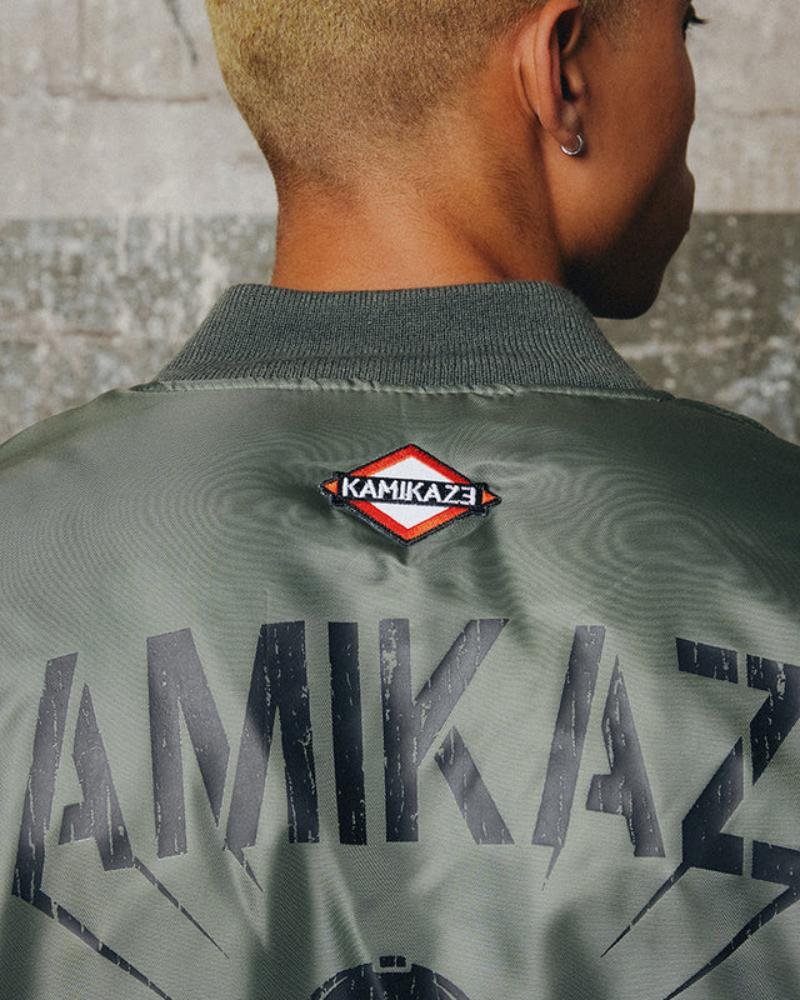 Kamikaze Pilot Bomber Jacket | Trendy Leather Jackets