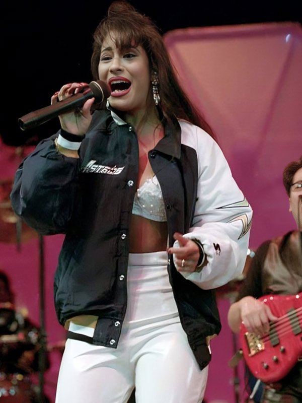 Selena 90s Houston Astros Bomber Jacket | Trendy Leather Jackets