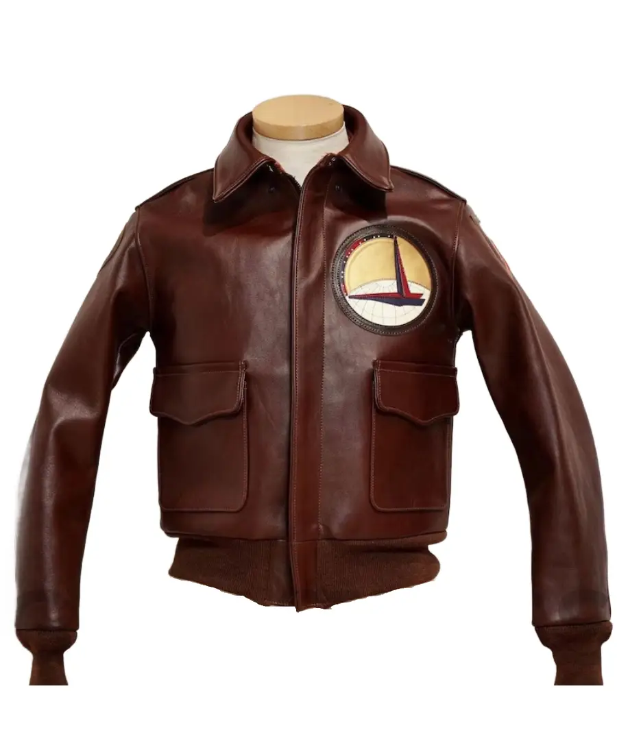 WW2 Slim Fit Flying Bomber Jacket | Trendy Leather Jackets