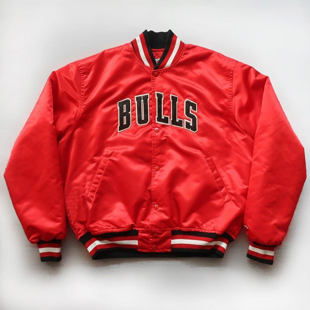 Chicago Bulls 80s Red Jacket | Trendy Leather Jackets
