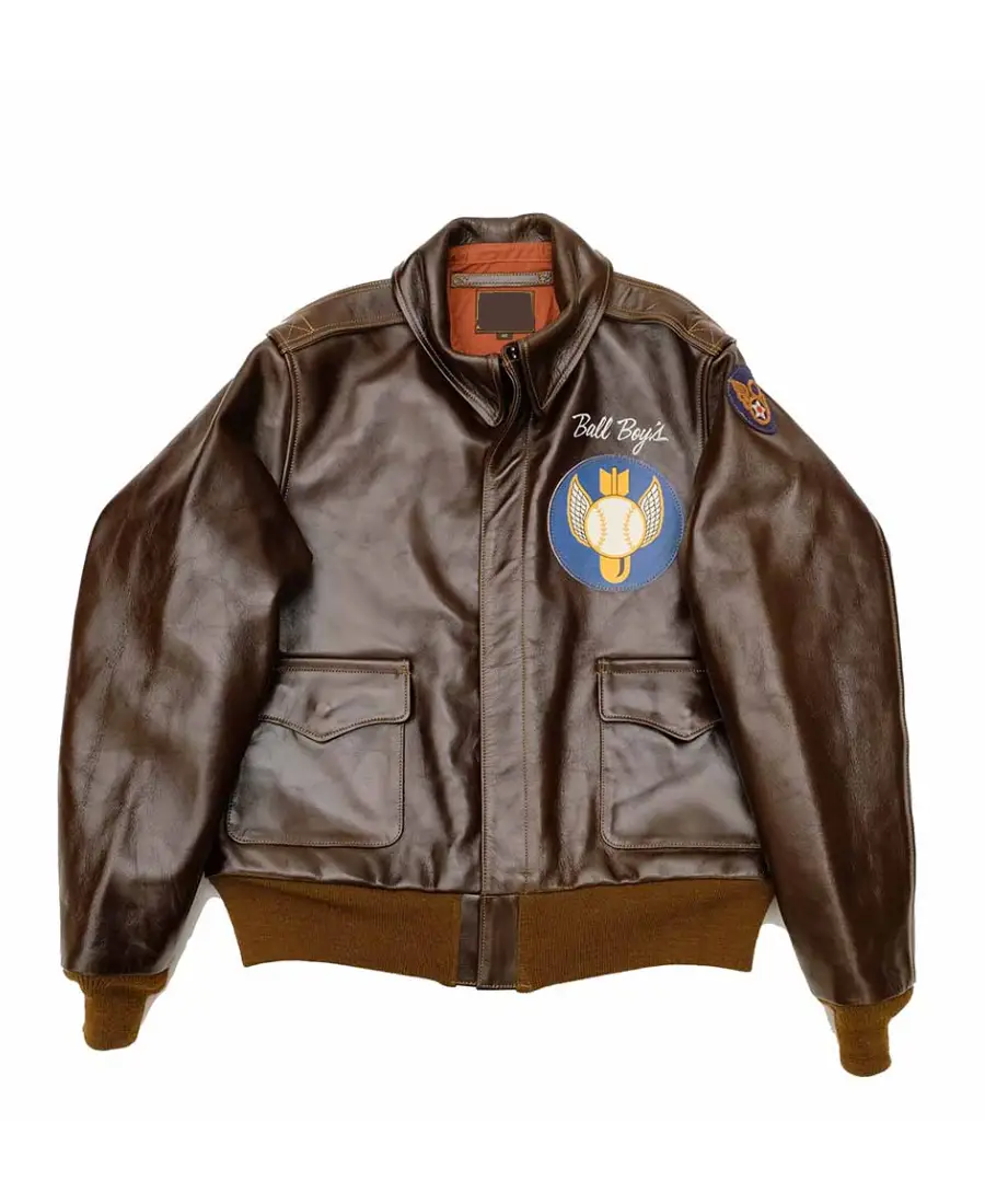 WW2 Buzz Rickson’s Ball Boys Flight Jacket | Trendy Leather Jackets