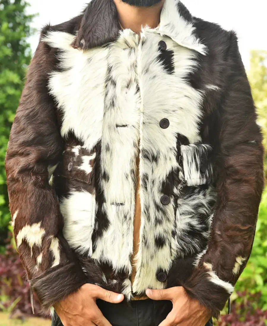 Men's Cowhide Pony Skin Leather Jacket | Trendy Leather Jackets
