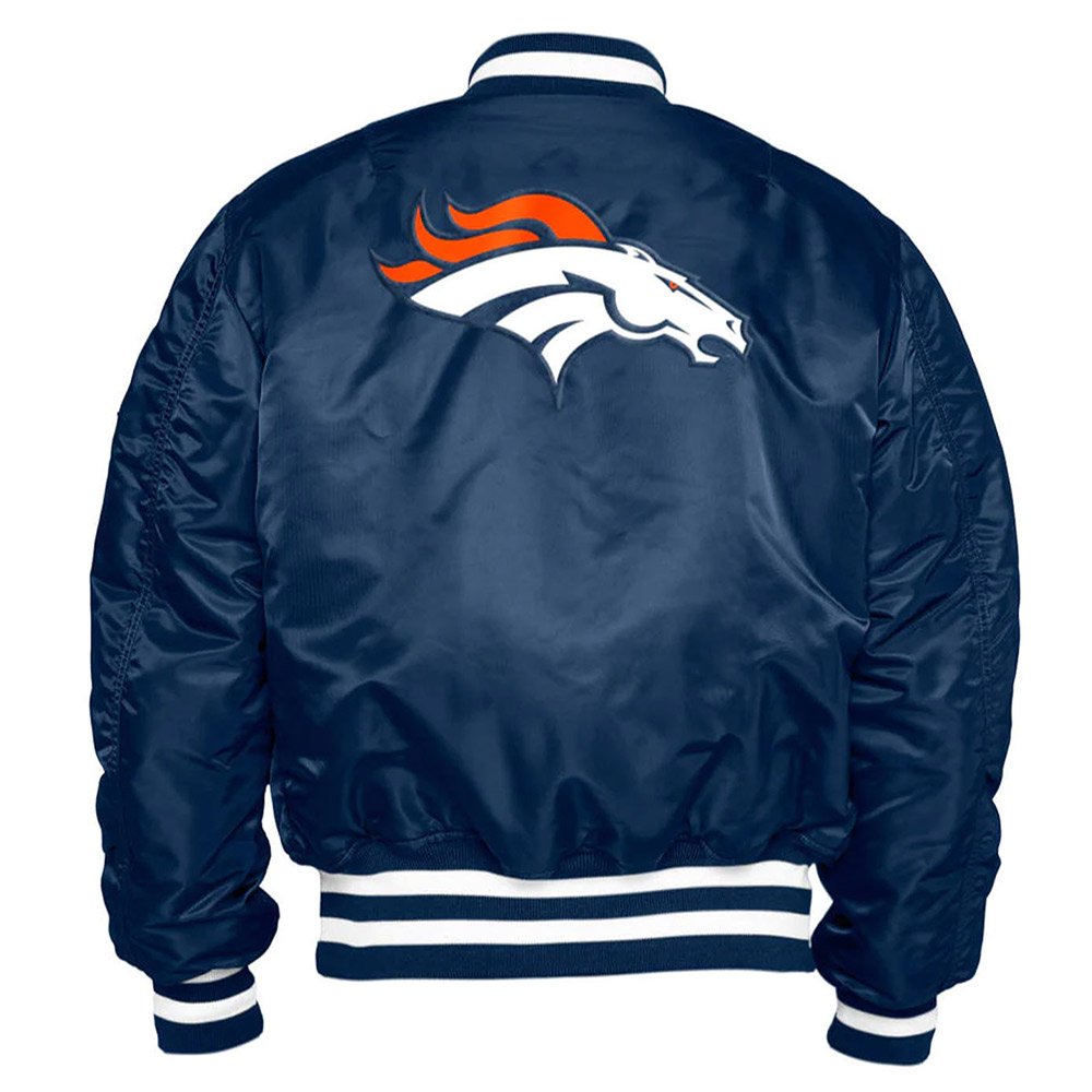 Denver Broncos Bomber MA-1 Jacket | Trendy Leather Jackets