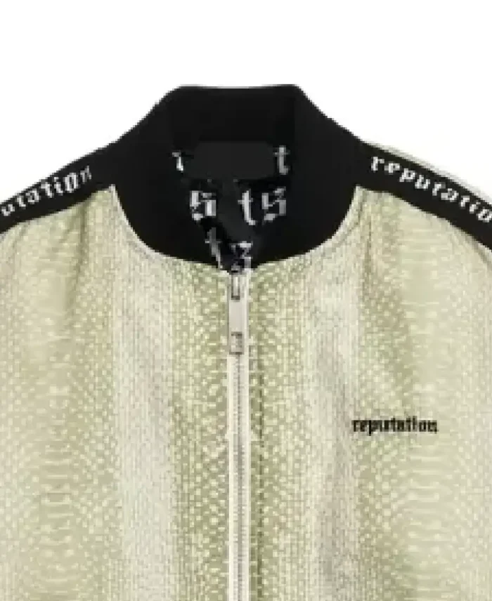 Big Reputation Taylor Swift Album Bomber Jacket | Trendy Leather Jackets
