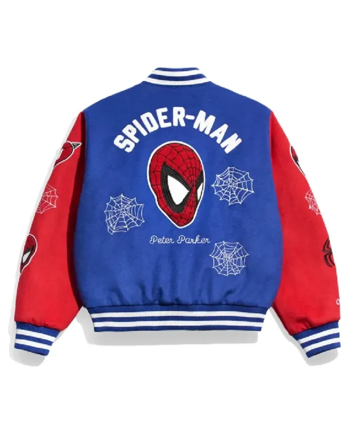 Spider-Man Peter Parker Varsity Jacket | Trendy Leather Jackets